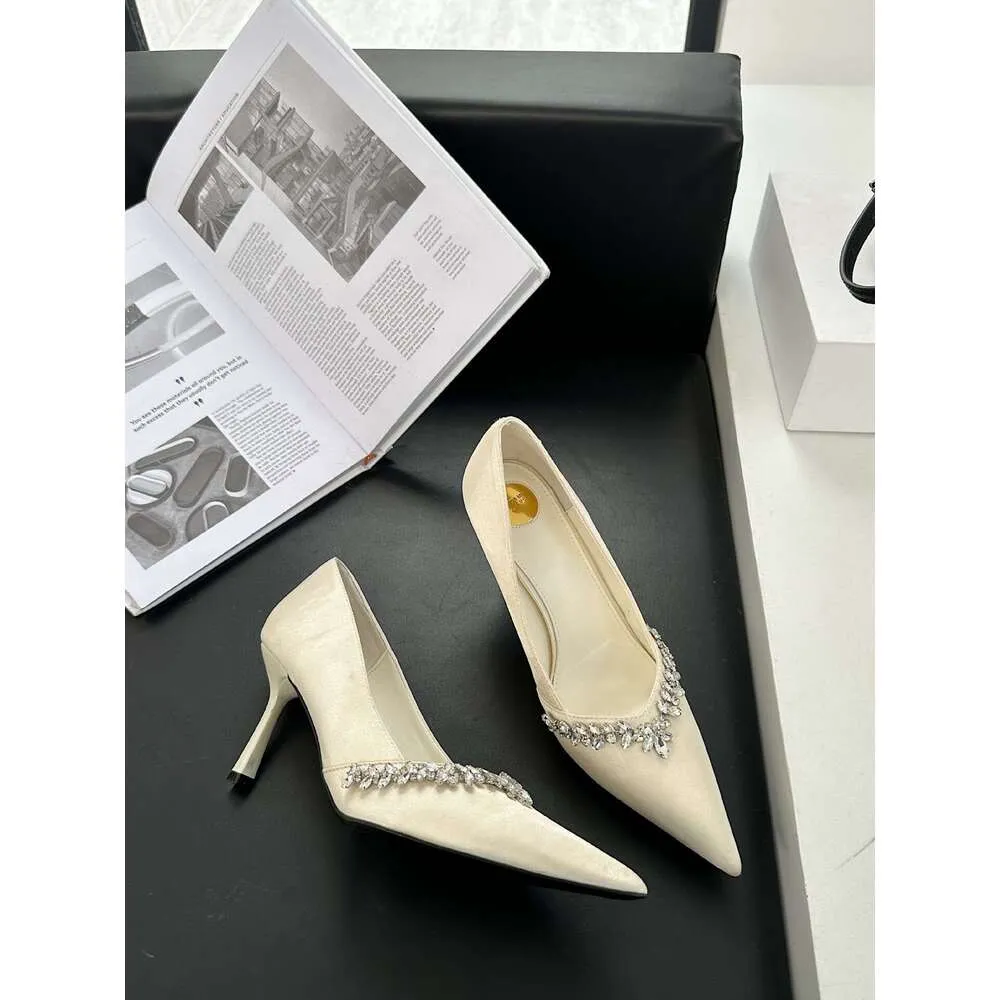 Designer Shoes 2025 Spring New Pointed Toe Stiletto High Heels Fashion ...