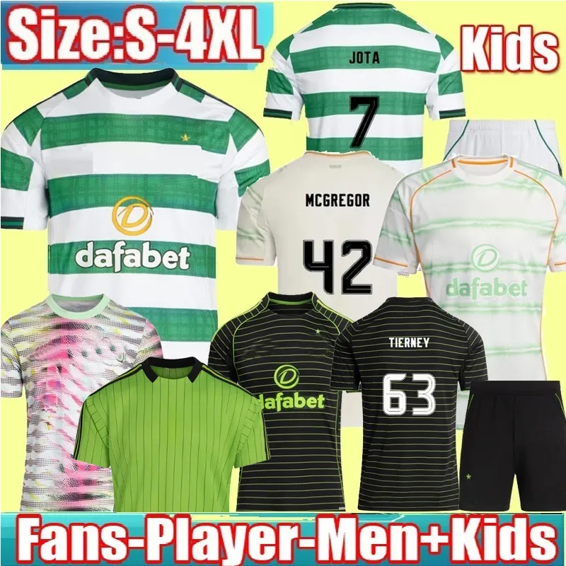 Celtic FC Home & Away Soccer Jerseys 3XL, 4XL, 24 & 25 Edouard ...