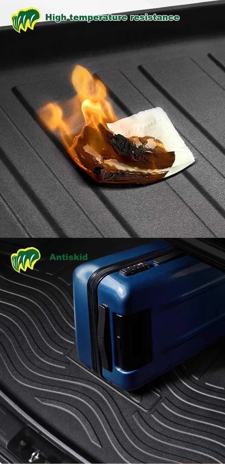 Custom Fit TPE Subaru Wrx Trunk Liner For Chery Fulwin T6 All Season Cargo 3D Shaped Trunks ...