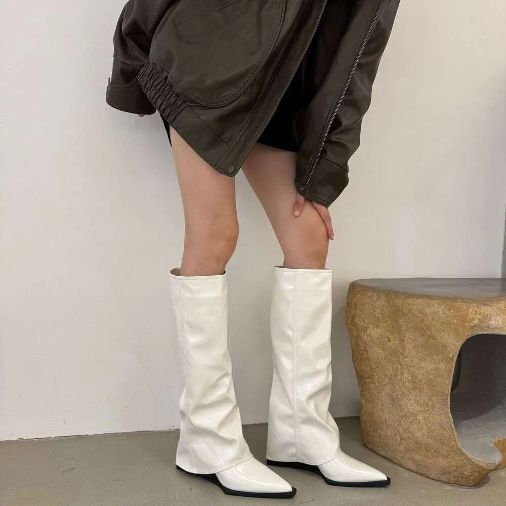 Fashion Over-the-Knee Boots for Women 2025, Slimming Long Tube Knight ...