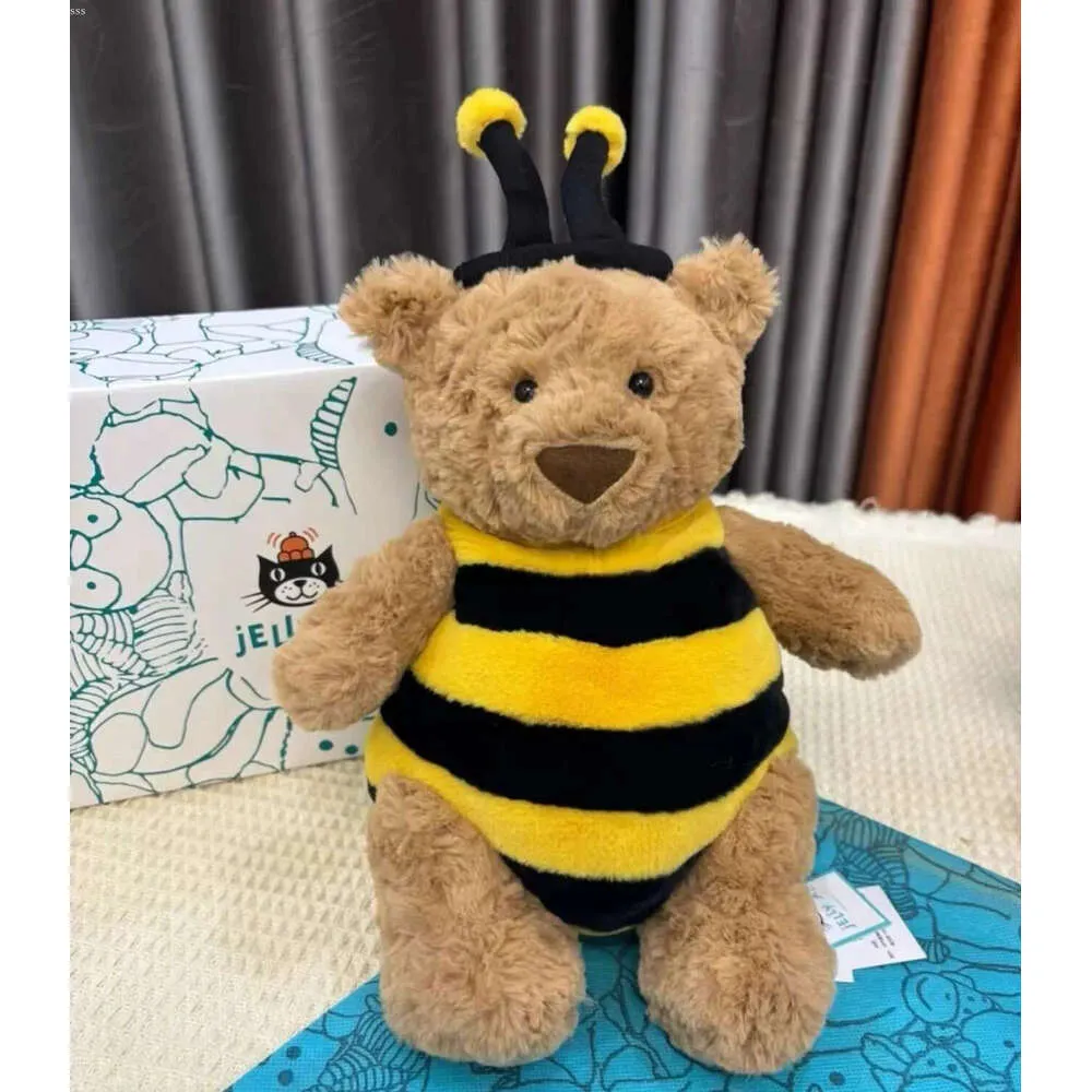 2025 Jelly Cat Bee Plush Bathrobe Outfit Bartholomew Bear 'Bumblebee ...
