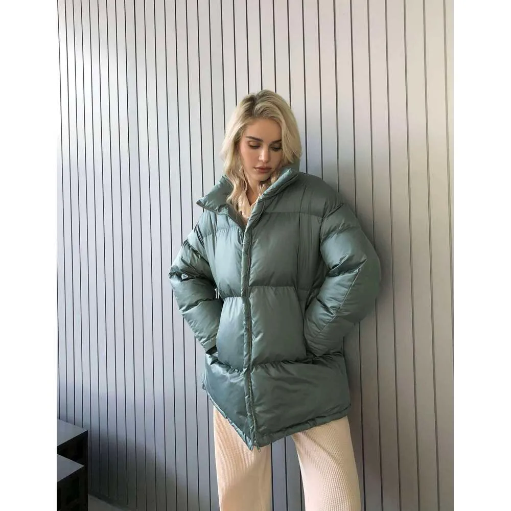 Stylish Waterproof Fluff Bergans Down Lady Parka For Women Thick, Warm ...