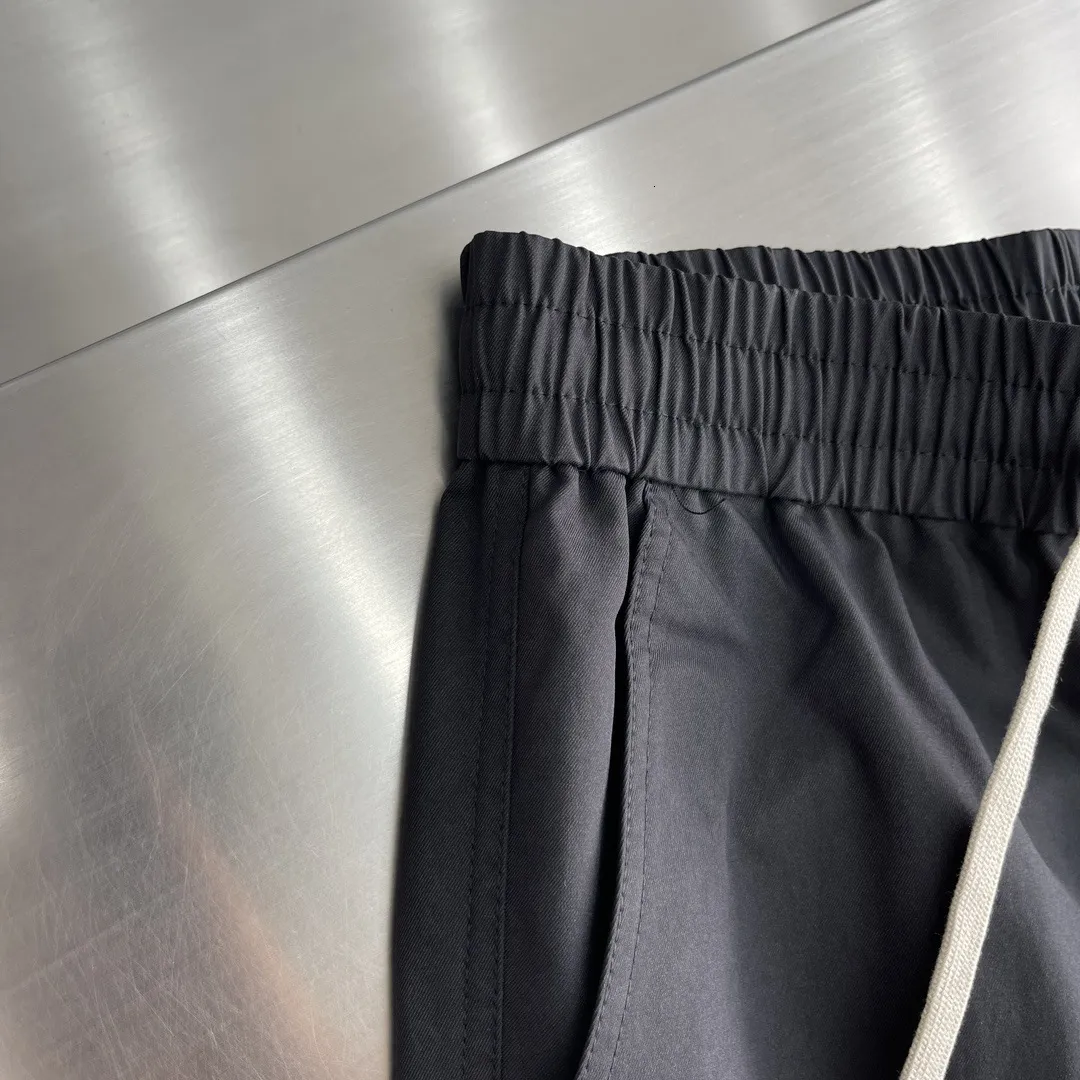 Elastic Waist Cargo Pants for Men Straight Loose Long Acrylic Casual ...