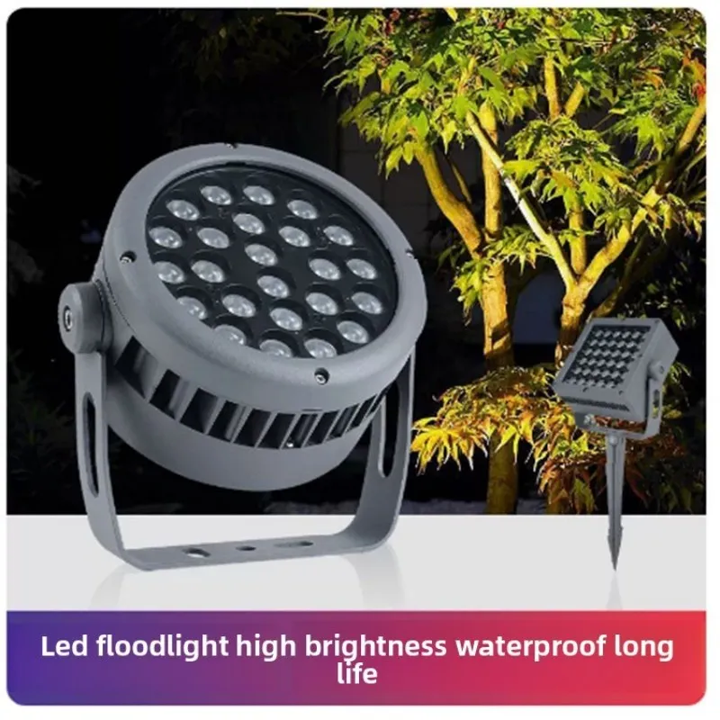 Outdoor LED Spot Light For Building Columns, Waterproof Landscape ...