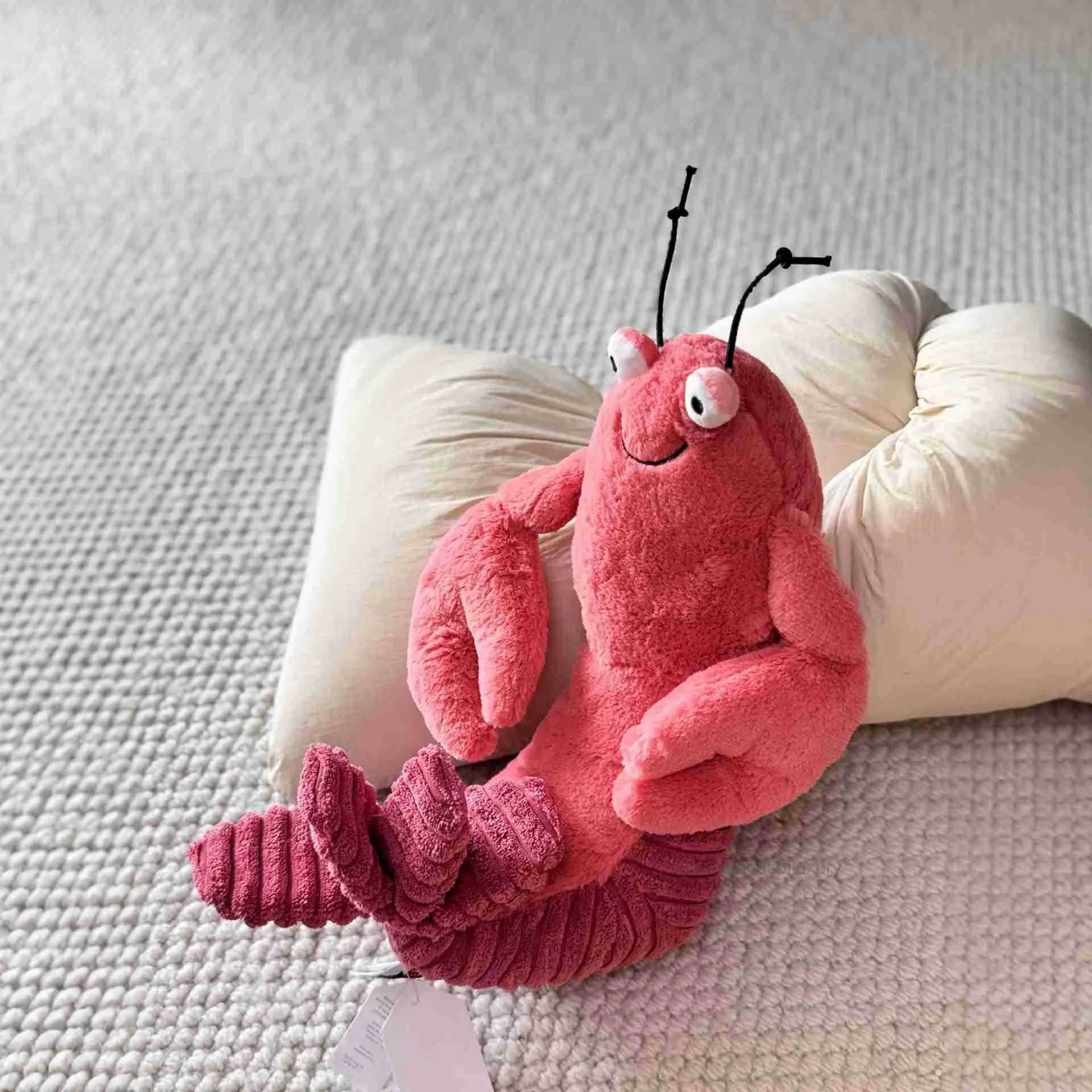 UK JE Lobster LARRY Shrimp Plush Soft, Cute, And Gentle Doll Gift For ...