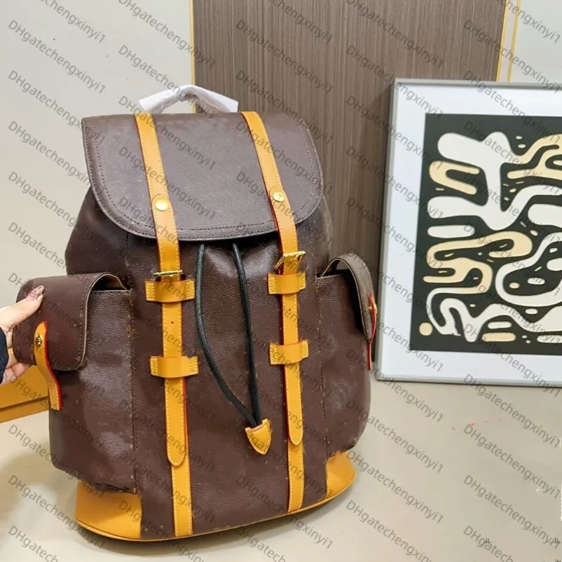 Designer Backpack Women School Backpacks For Men Leather Large Capacity ...