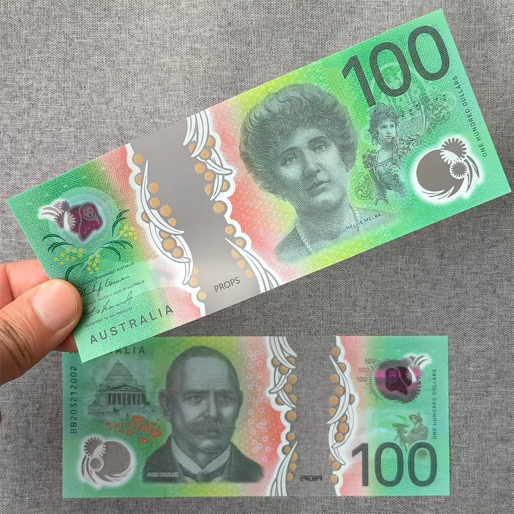 Polyester Ultrathin Plastic Prop Money Notes 0.08mm Thick 3.15 × 1.57 ...