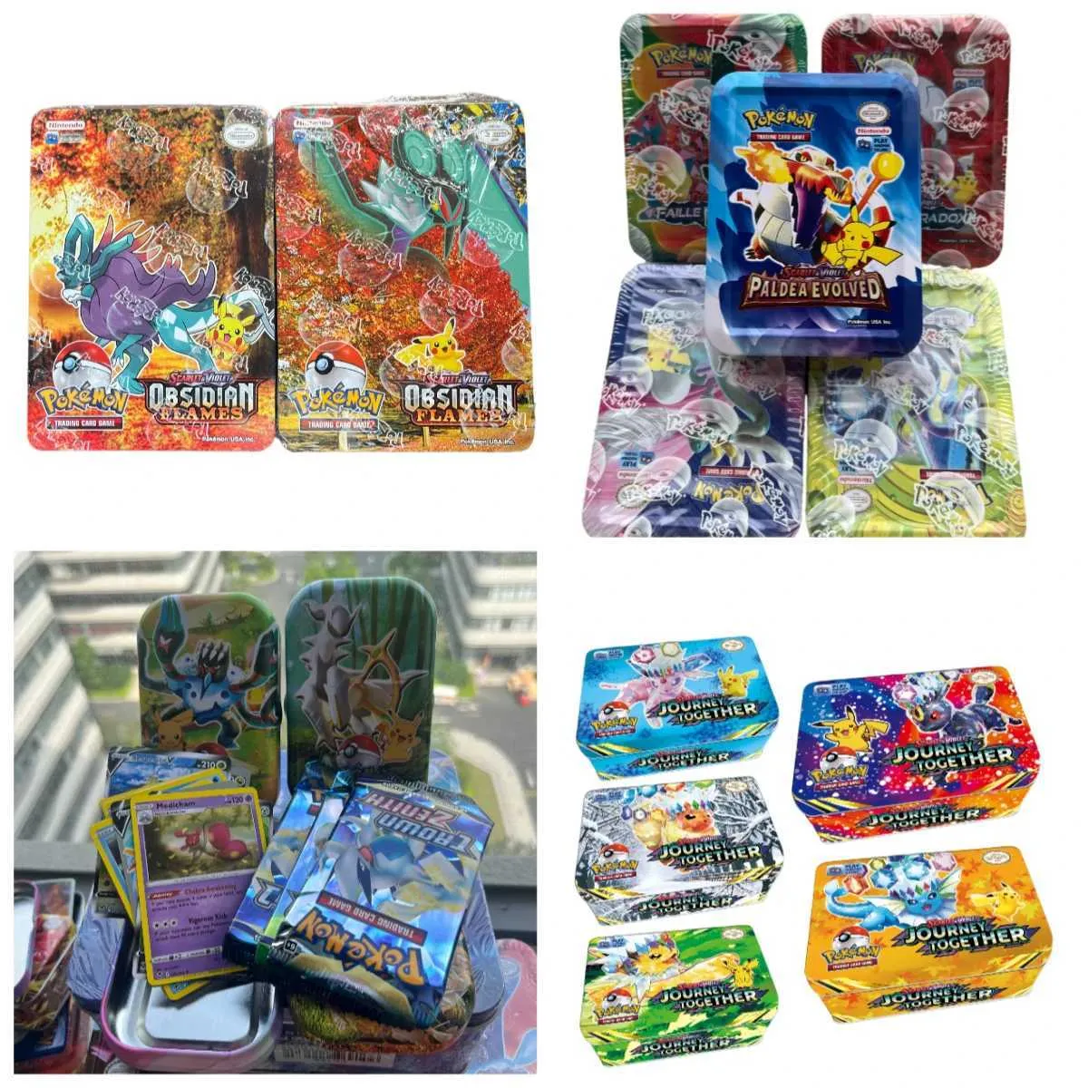 New Iron Box Card Trading Card Game: Shining Fates Style Scarlet ...