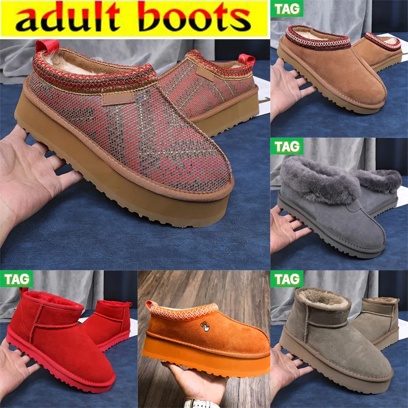 Designer Classic Ultra Mini Platform Boot Tazz Slippers Tasman Fur ...