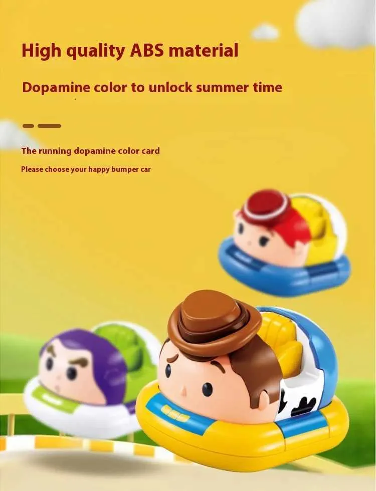 Disney Toy Story Bumper Car Double Bounce Car Building Blocks Puzzle ...