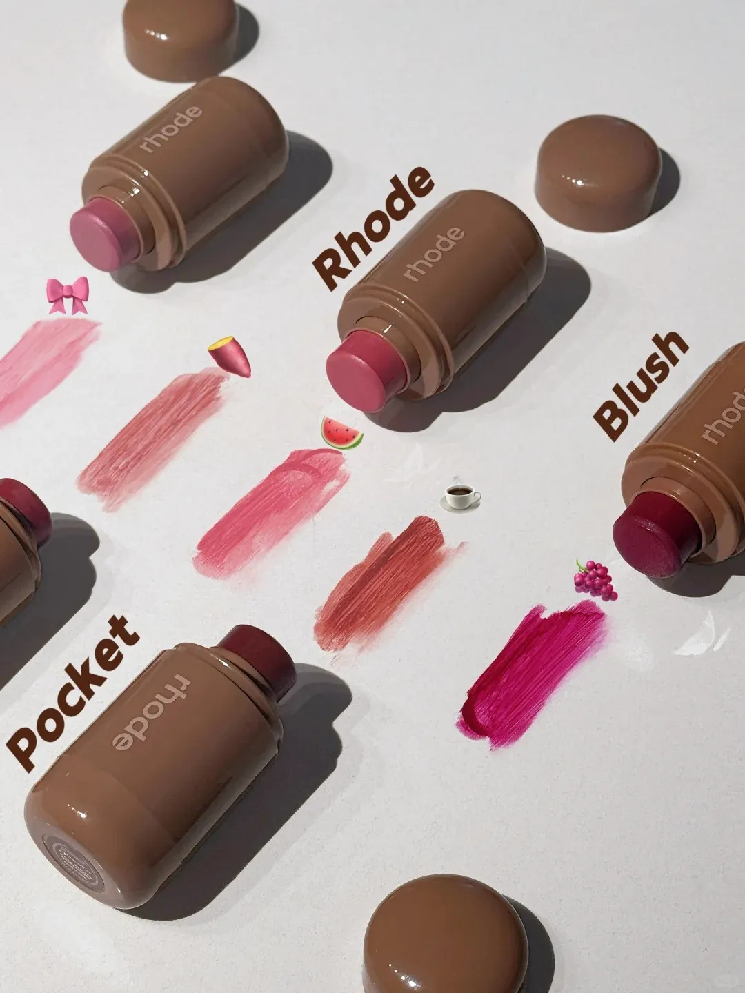 Pocket Blush 5.3g Face Cheek Makeup Long Lasting Blush Stick Beauty ...