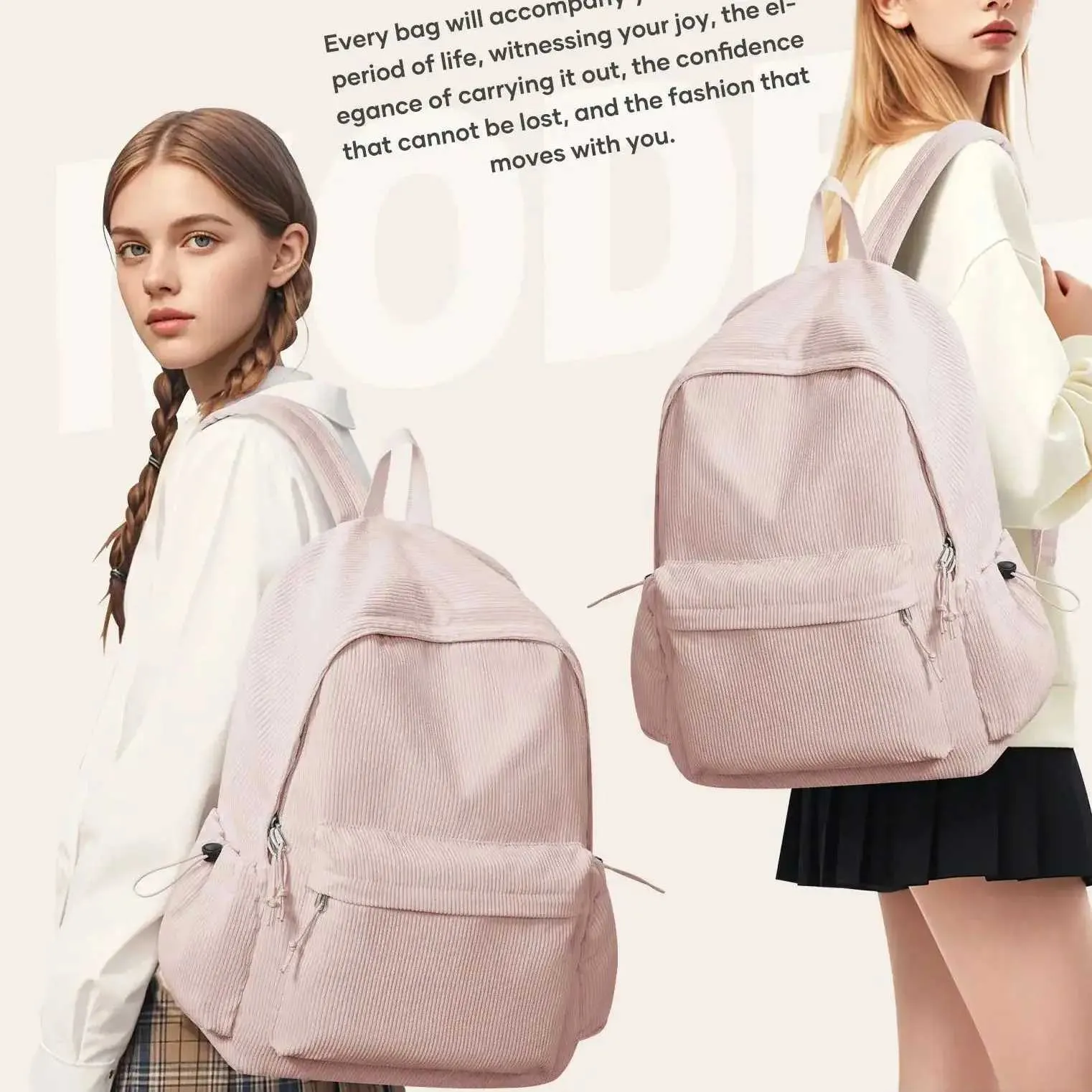 School Backpack For Teens Girls Boys Laptop Bag Fits 156 Inch College ...