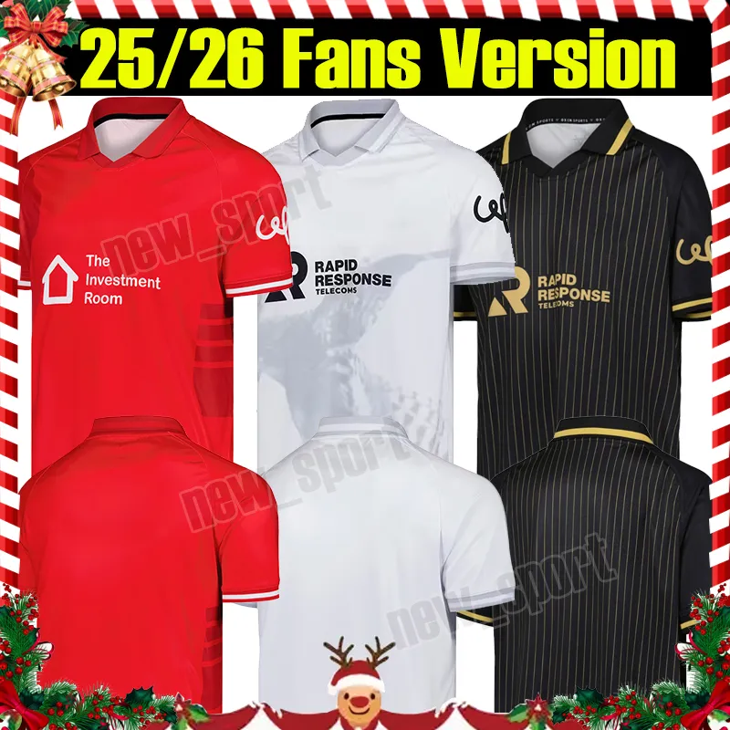 Barnsleys Soccer T Shirts 25/26 Home/Away Kit With Keiller DUNN ...