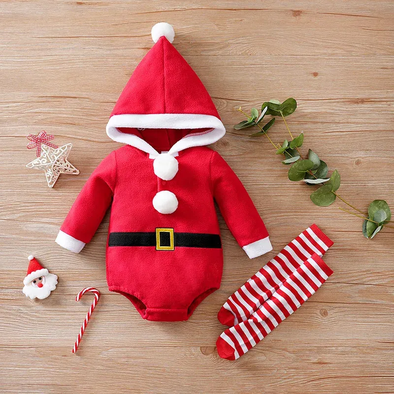 Christmas Born Clothes Cute Santa Claus Soft 018 Boys And Girls Autumn ...