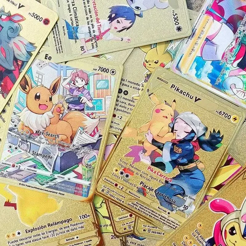 2025 Metal Card Anime Gengar Giratina Metal Golden Cards Evolution ...