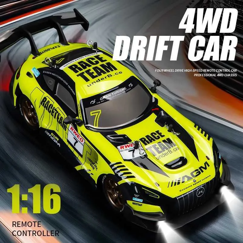 Professional RC Remote Control Car Fourwheel Drive Drift Racing Car ...