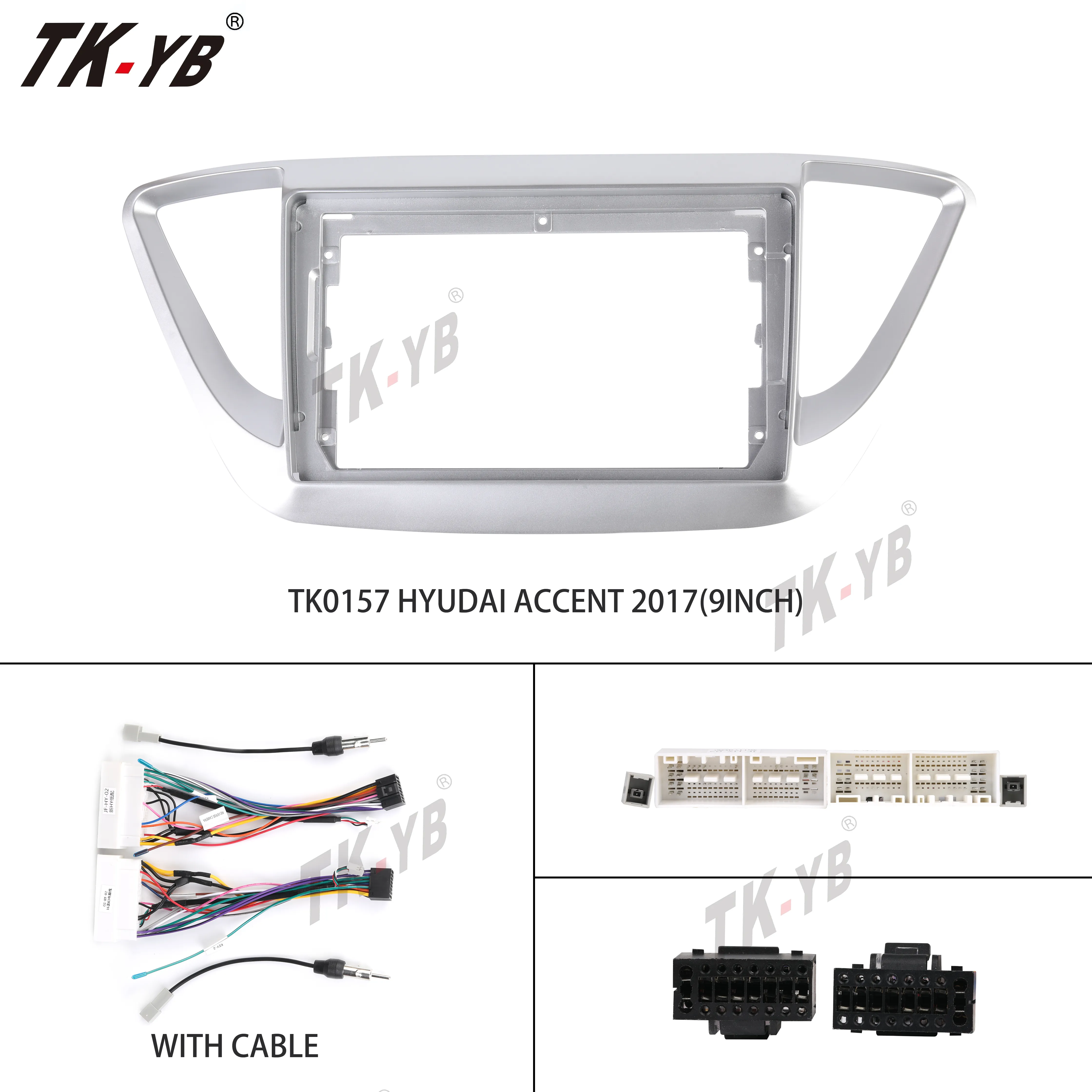 9 Inch Android Car Radio Frame For HYUNDAI ACCENT 2017 | Touch Screen ...