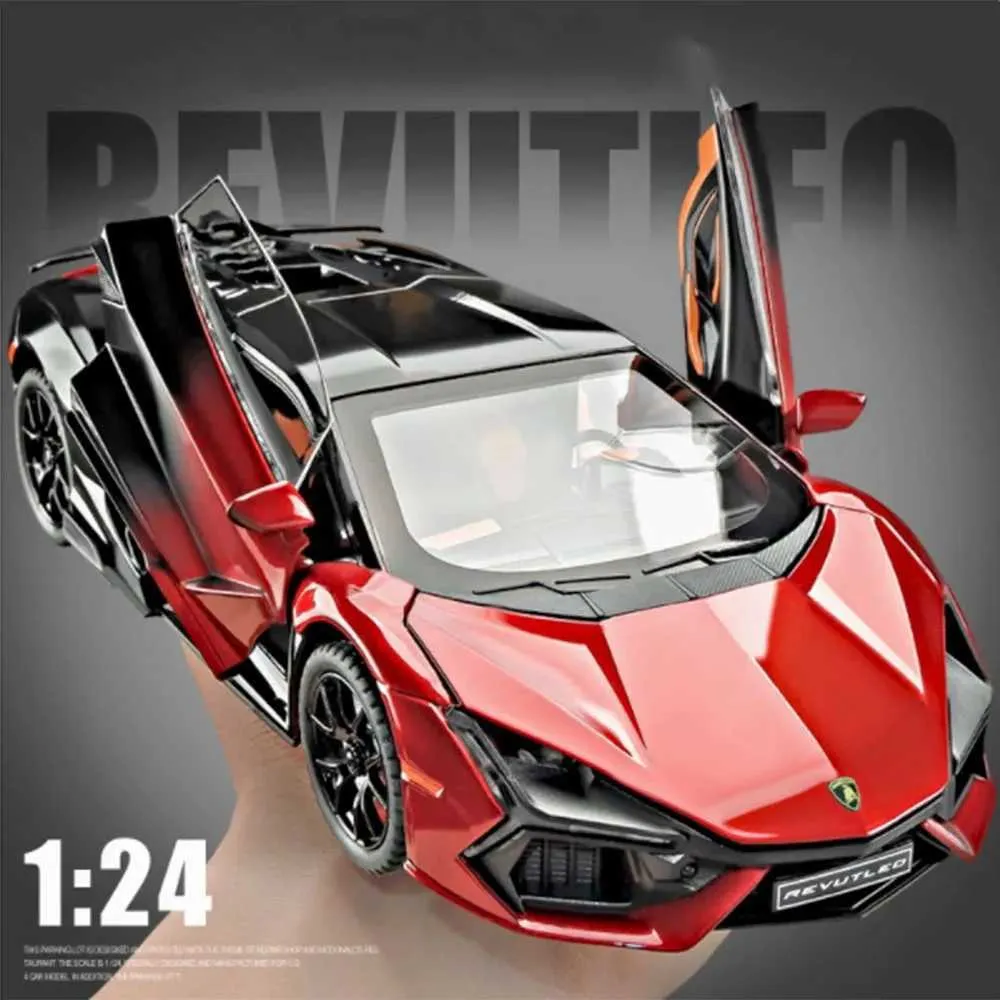 124 Revuelto Miniature Sports Car Model Toy, Alloy Diecast Urus SUV ...