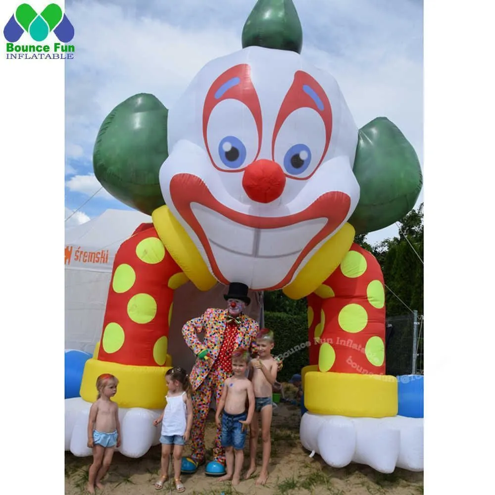 Wholesale Giant Halloween Decoration Inflatable Clowns Tunnel Arch ...