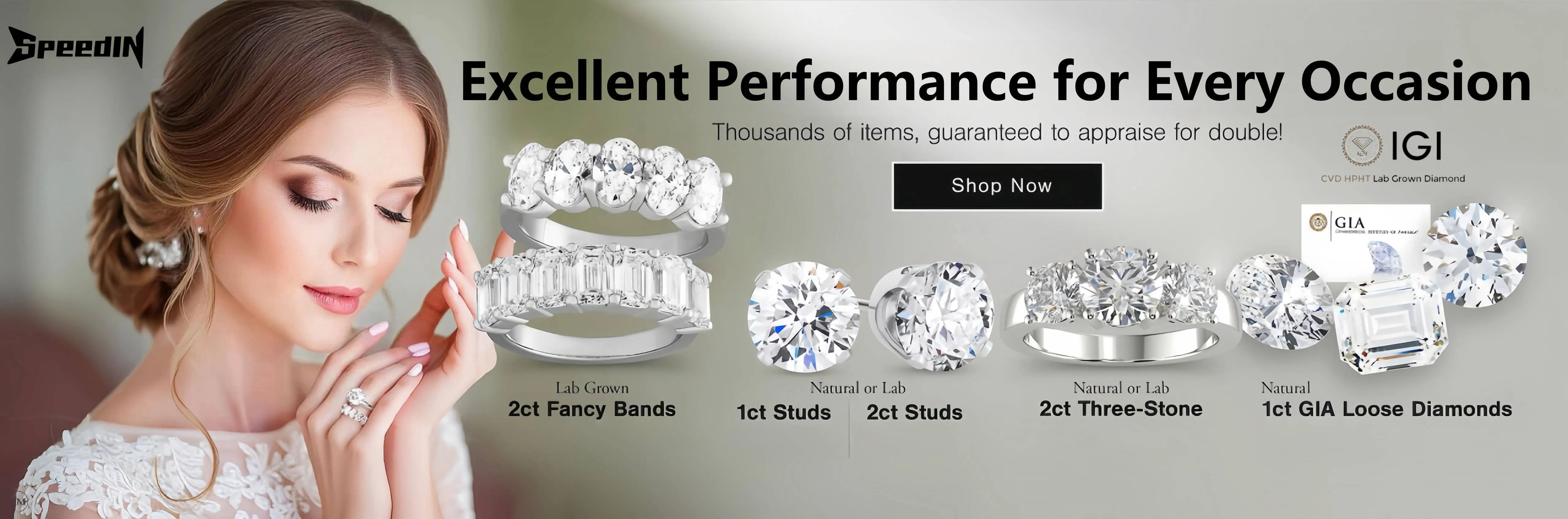 Tianyu Gems 6x8mm Oval Pink Lab Sapphire Ring with Moissanite Diamond ...