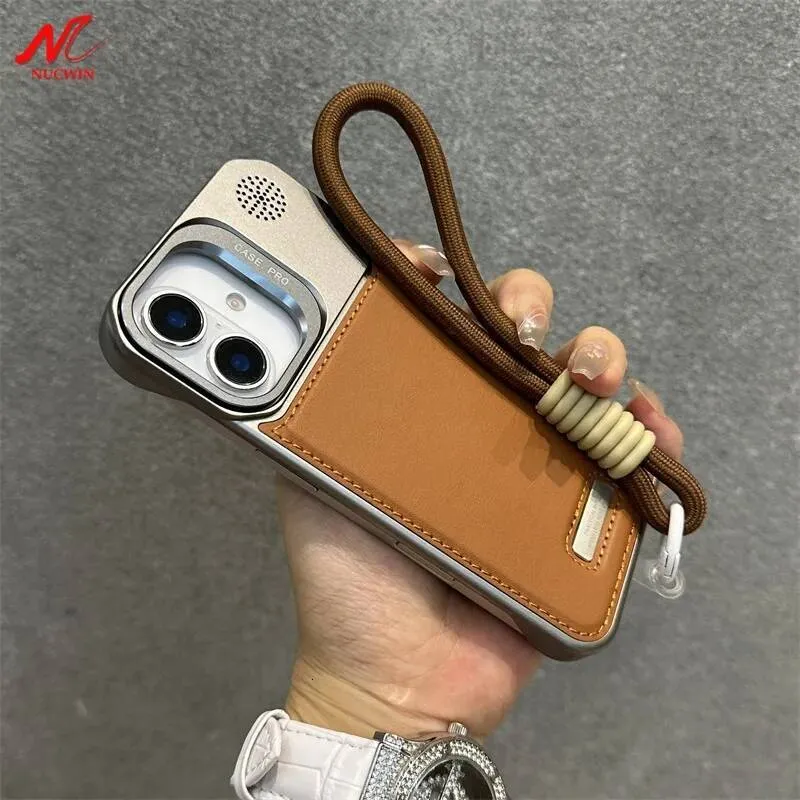 Frameless Plating Leather 2 In 1 Handbag Phone Case For IPhone 11 15 ...