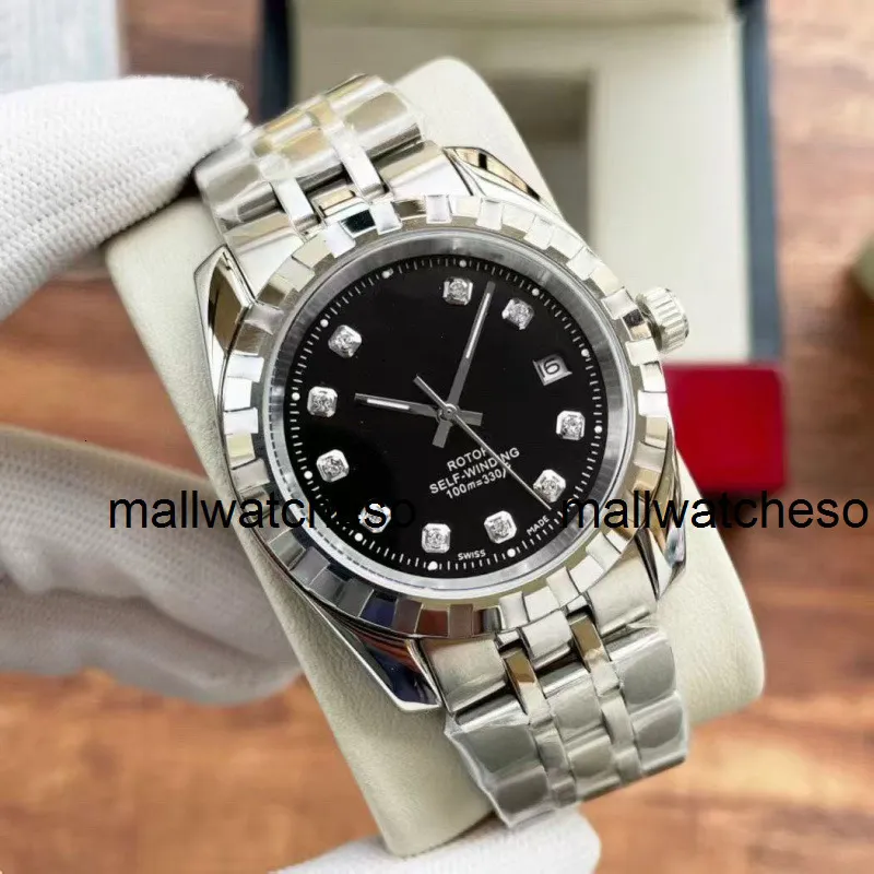 Dog Tooth Ring Men's Business Watch with 316 Stainless Steel Strap and ...