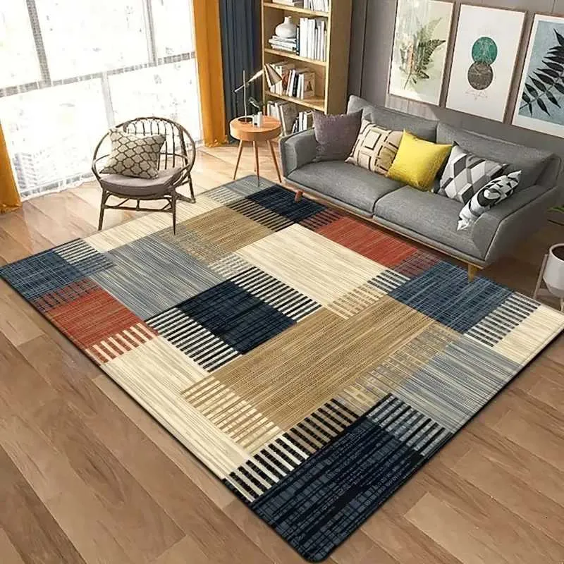 MINISO Nordic Moroccan Retro Ethnic Style Patchwork Square Carpets To ...