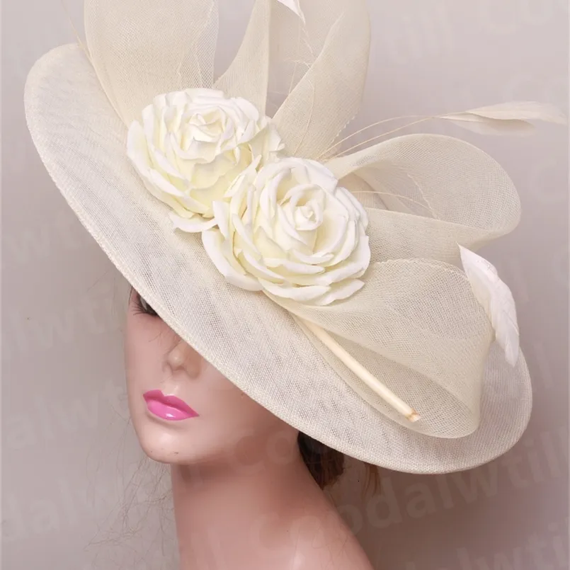 Ivory Royal Ascot Fascinator Hat Flower Hair... From Jiao07, $19.9 ...