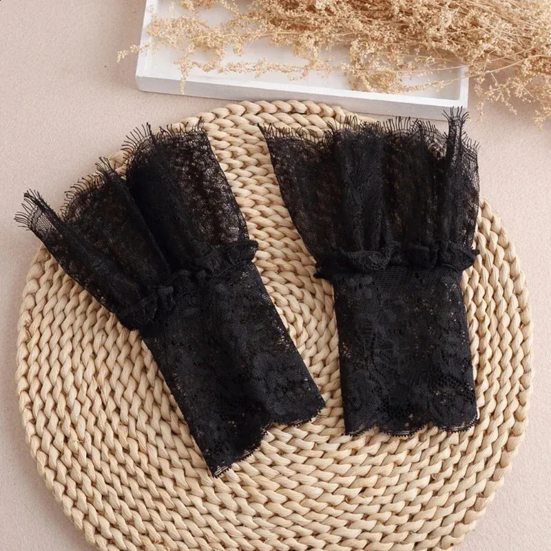 Detachable Lace Fake Cuffs for Women, Pleated Wrist Cuffs for Wedding ...