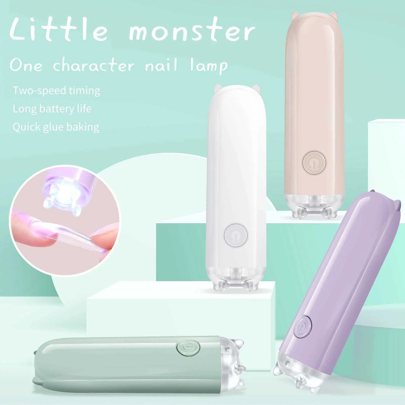 Mini Nail UV LED Lamps Portable Handheld Gel Nail... From Ethanael, $4. ...