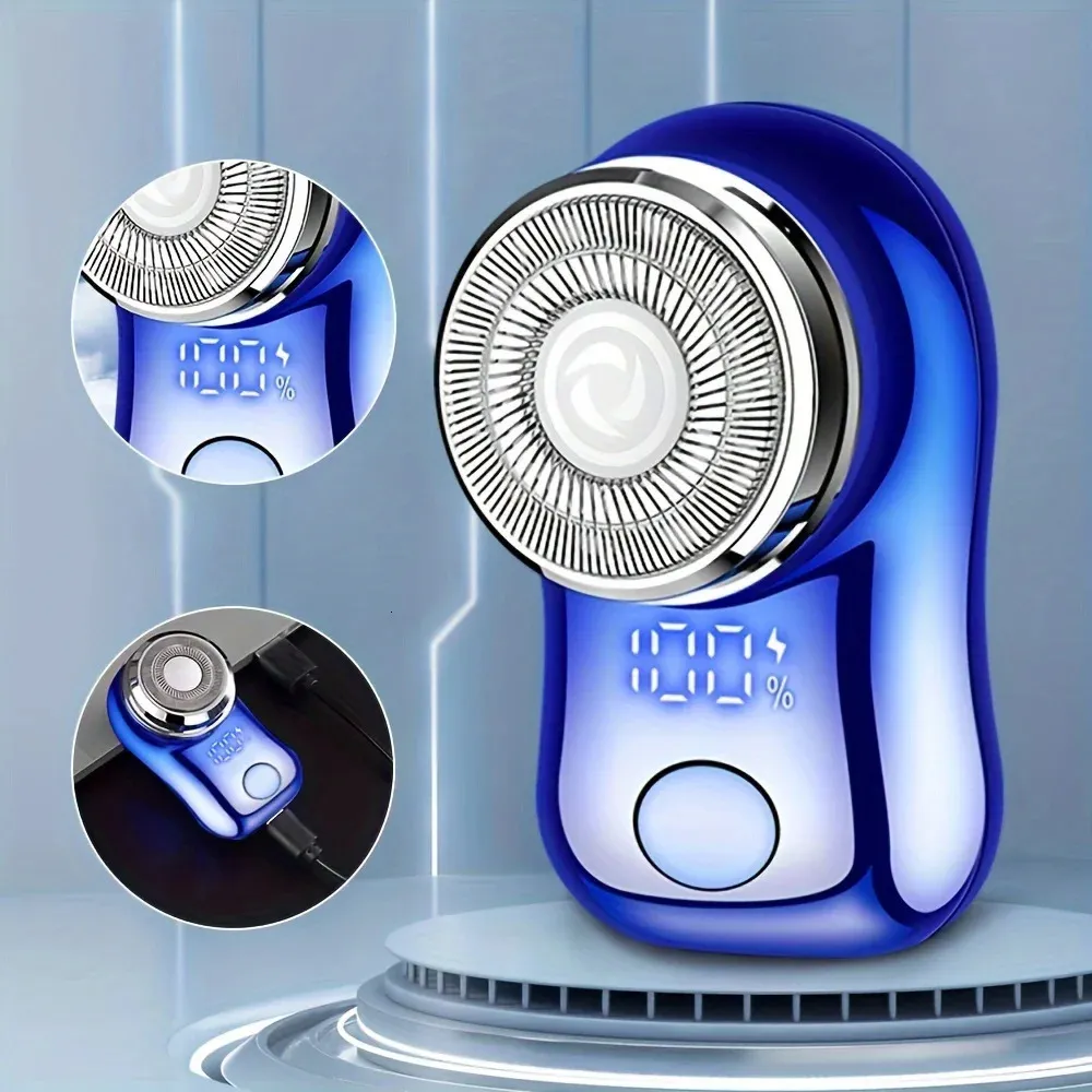 Men's Capsule Electric Shaver Mini Portable Pocket Type Smart Shaver ...