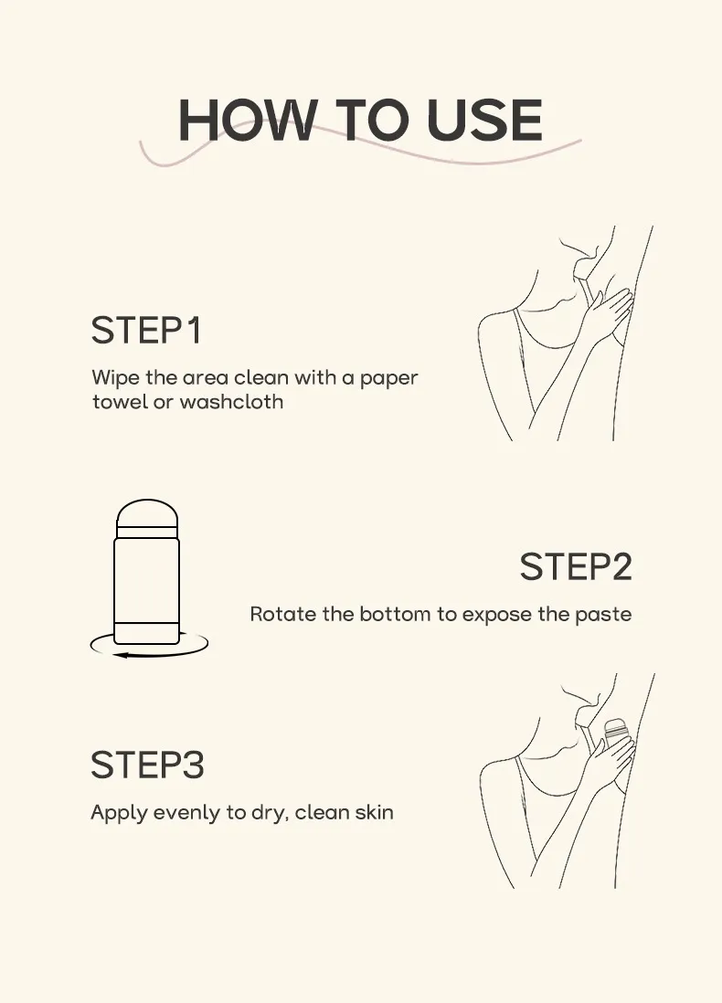 Perfume Unisex 50g Portable Antiperspirant Dry Balm Stick for Long ...