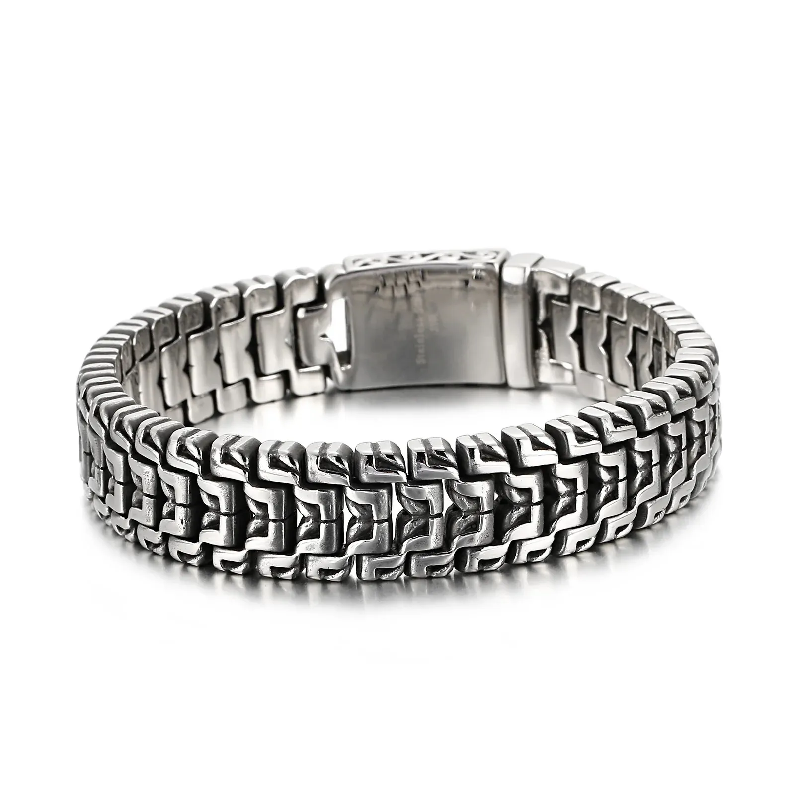 16mm Combining Fashion And Retro Elements Biker Chain Bracelet ...