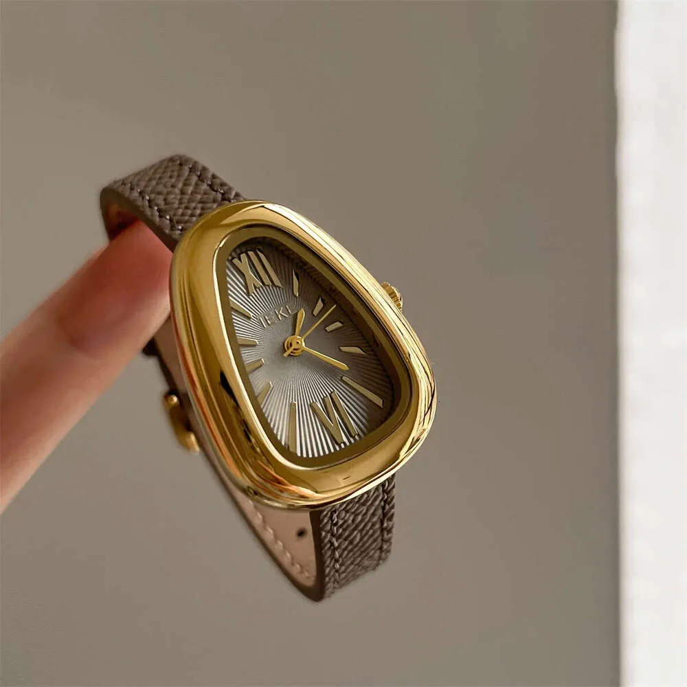 Vintage Style New Design Snake Head High End Leather Strap Women's ...