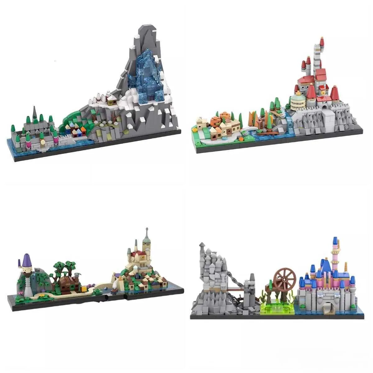 Ideas MOC Fairy Tale Princess Series Anime Skyline... From Freakhouse ...