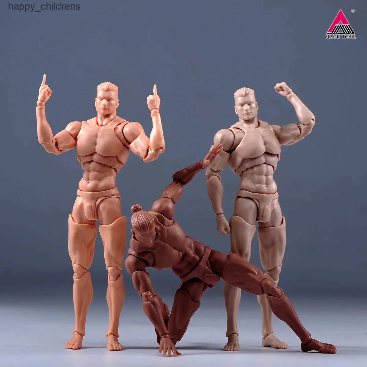 112 Scale Male Super Flexible Joint Body 16cm White Yello Black Action ...