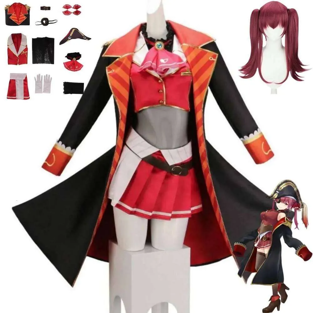 ♦ DHgate Virtual YouTuber Houshou Marine Cosplay Costume VTuber ...
