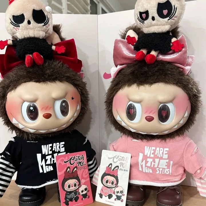 The Monster 38cm Big Labubu Valentine's Day Limited Edition Catch Me If ...