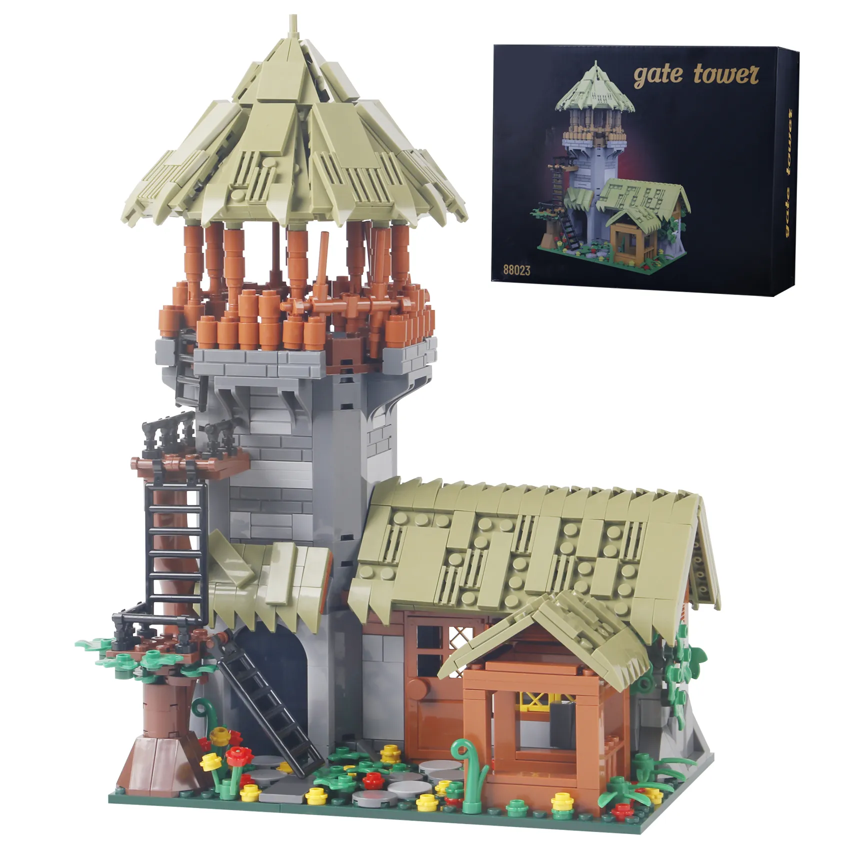 Archery Workshop DIY Building Model Blocks Creative Assembly Toy Set ...