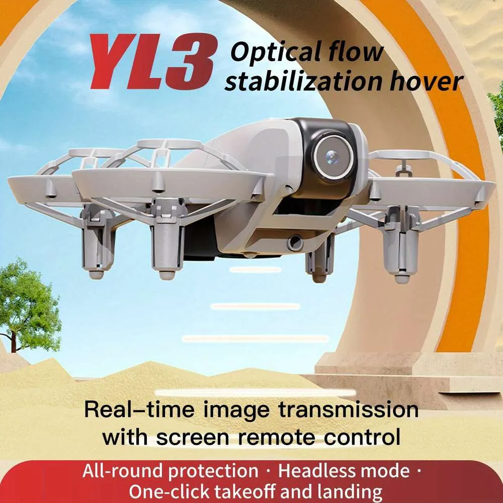 Yl3 Mini Quadcopter Drone With High-Definition Dual-Camera and 2.4-Inch ...