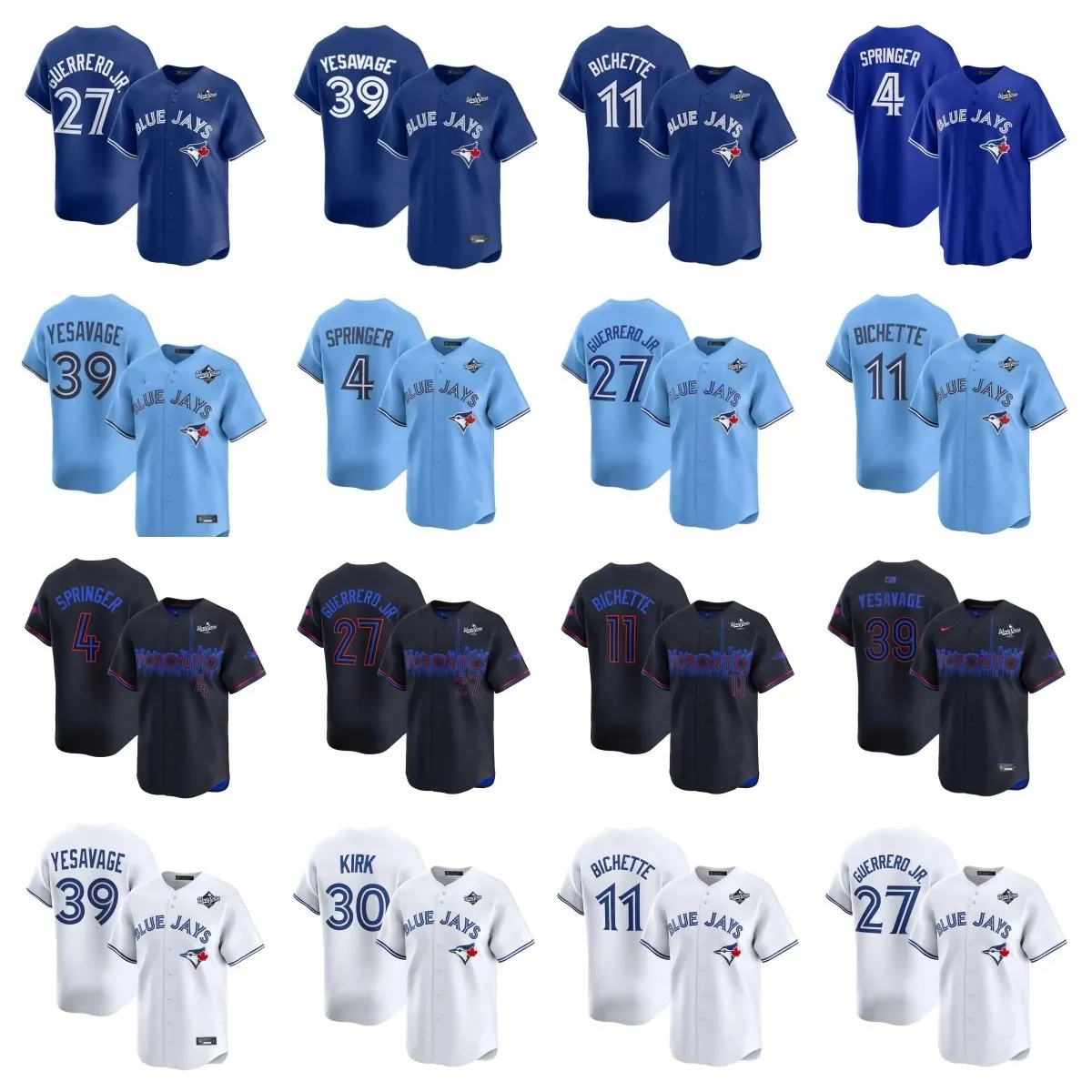 Torontos 2025 World Series Blue Jays Baseball Jersey... From Trade ...