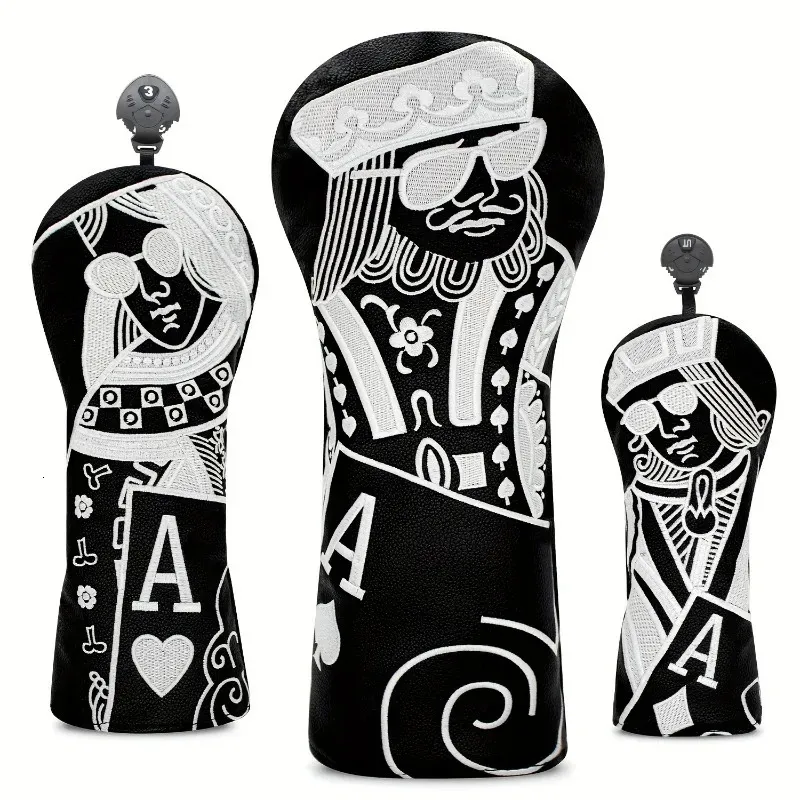 Ace Of Spades Golf Ball Cover Zipper Closure Onesizefitsall Protective ...