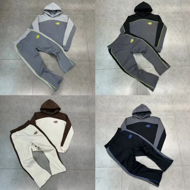 Men's Designer Tracksuits American Street Style Loose Pattern ...