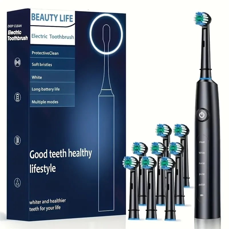 Electric Rotating Toothbrush Deep Clean Teeth For... From You07, $17.96 ...
