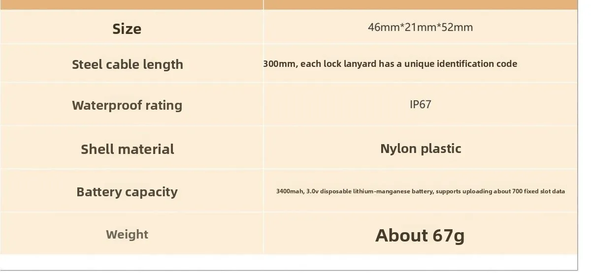 4G Beidou JT707C Disposable Nylon Plastic Lead Seal Container with GPS ...