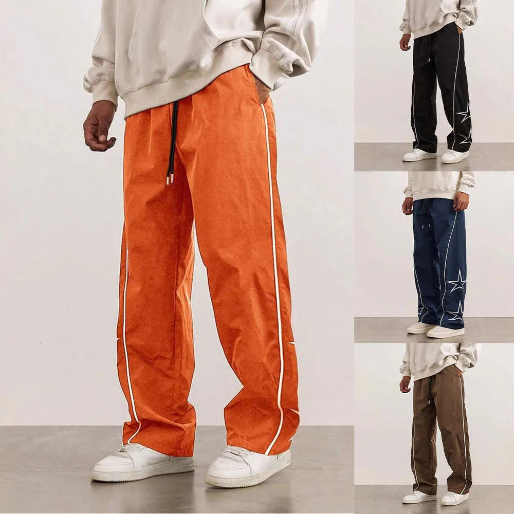 Men's Embroidered Casual High Street Fashion Brand Jogger Pants from ...