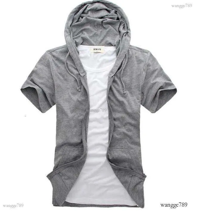 Men's short-sleeve 100% cotton t-shirt with geometric pattern and stand ...