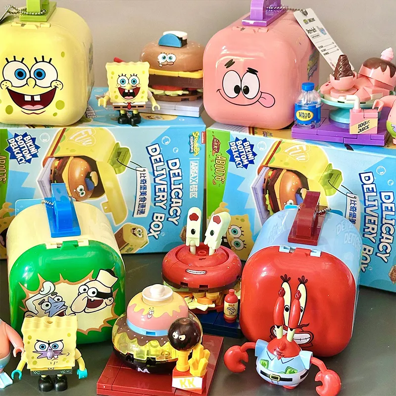 SpongeBob SquarePants & Patrick Blind Box Building Blocks Kawaii ...
