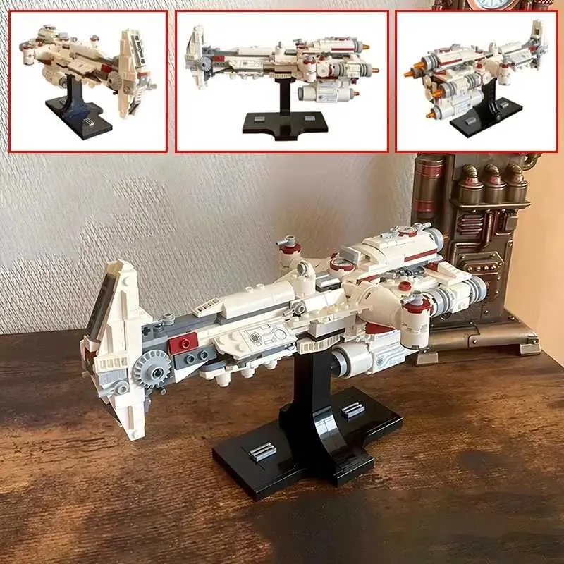 MOC Starship Hammerhead Corvette Midi Scale Paper Building Blocks DIY ...