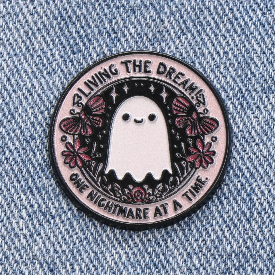 Anime pin cartoon enamel metal pin with clutch back for jackets ...